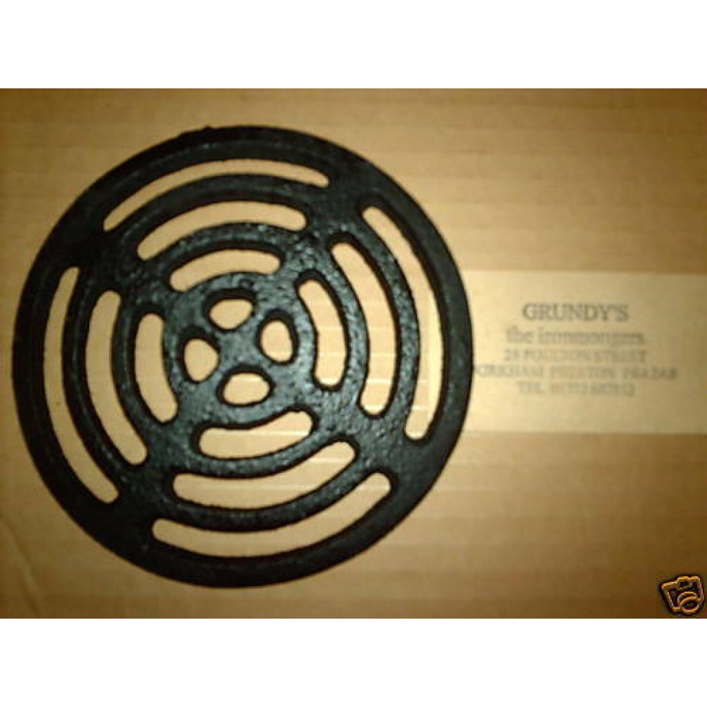 Cast Iron Gully Grids available from Grundys Ironmongers