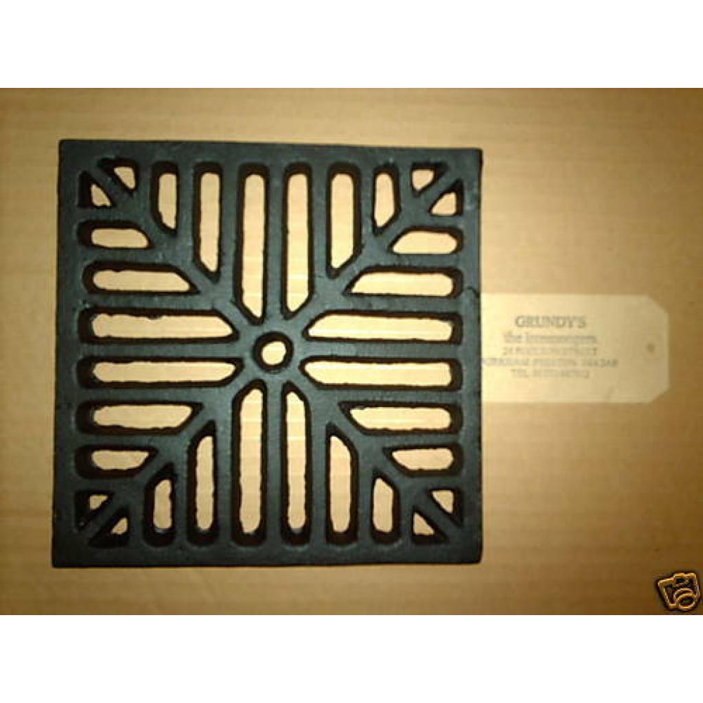 Cast Iron Gully Grids available from Grundys Ironmongers